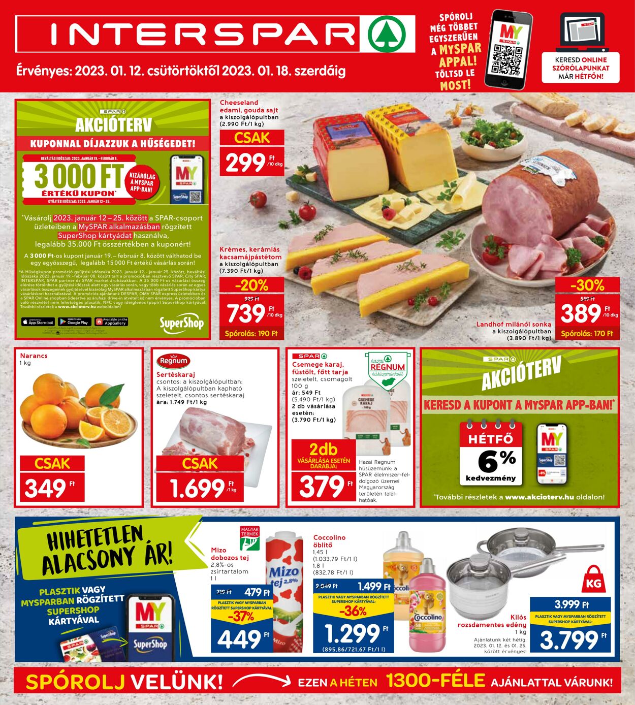 aktuális akciók Interspar - Érvényes 15.12 - 24.12 között ...