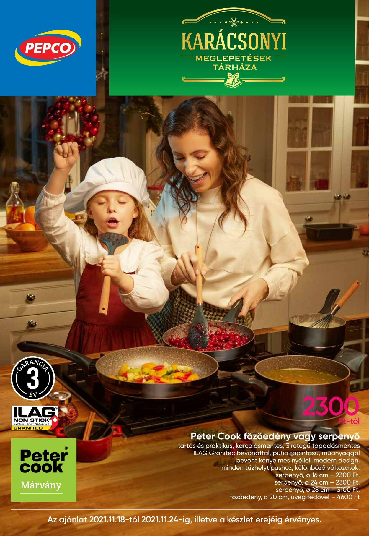 Pepco Reklámújság - Érvényes 18.11 - 24.11 között - Oldal 1 ...